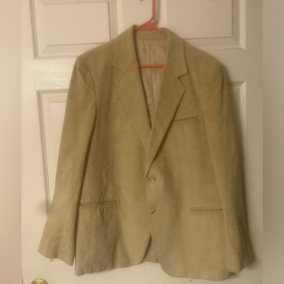 Jeffrey Banks for Lakeland | Suits & Blazers | Vintage Ultra Suede ...